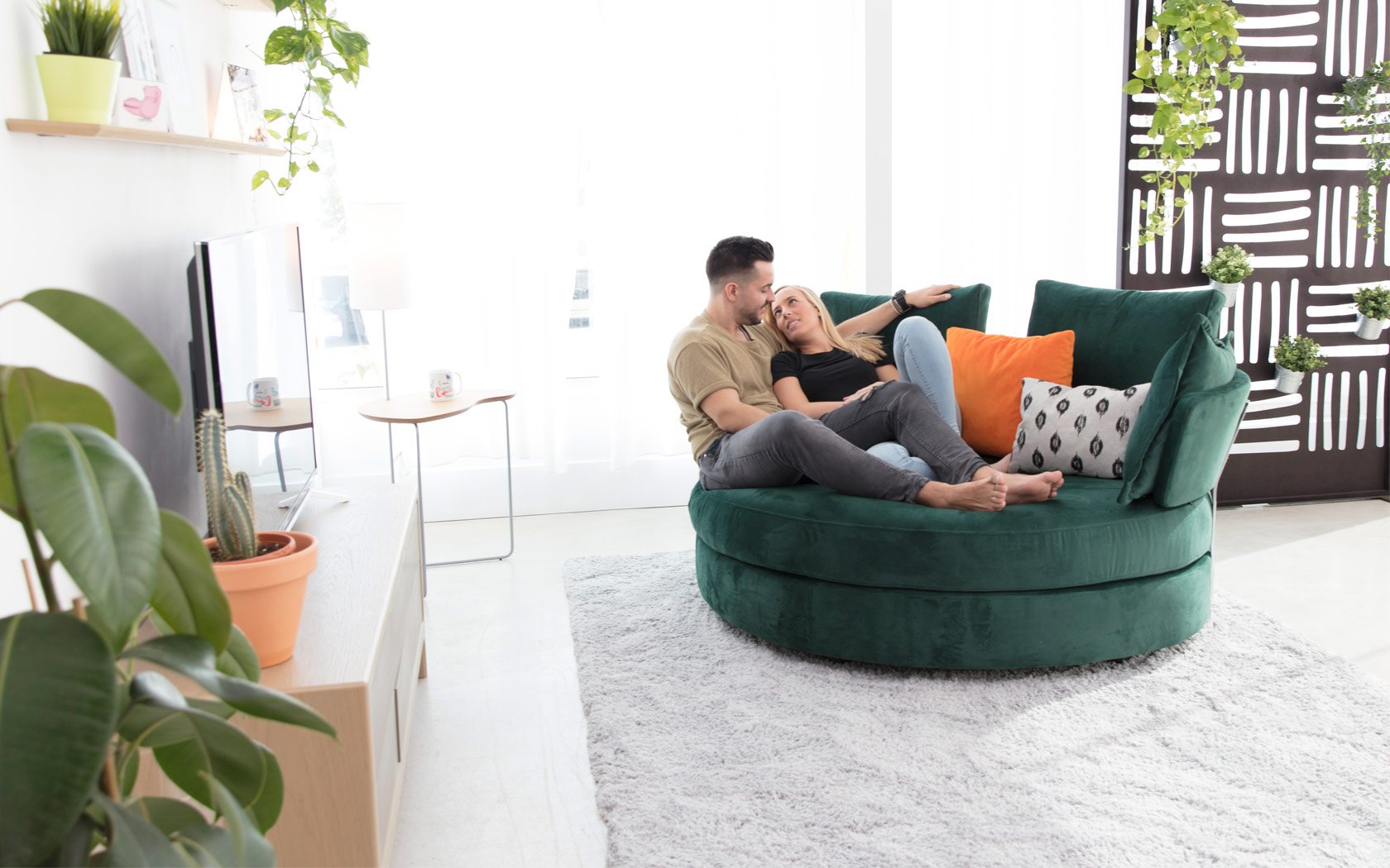 Myapple Sofa Giratorio | Sofás Fama